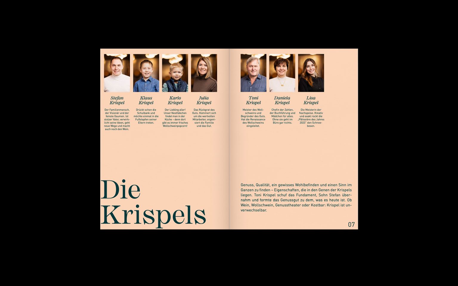 Genussgut Krispel: Branding und Webdesign - Madison